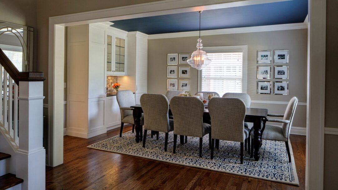 A Dining Room Remodel Perfect for a Large Family - Drury Design