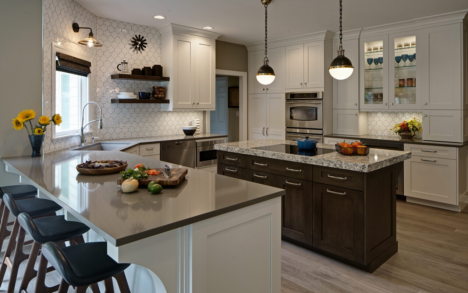 Elegantly Stylish Mid Century Modern Kitchen Design - Drury Design