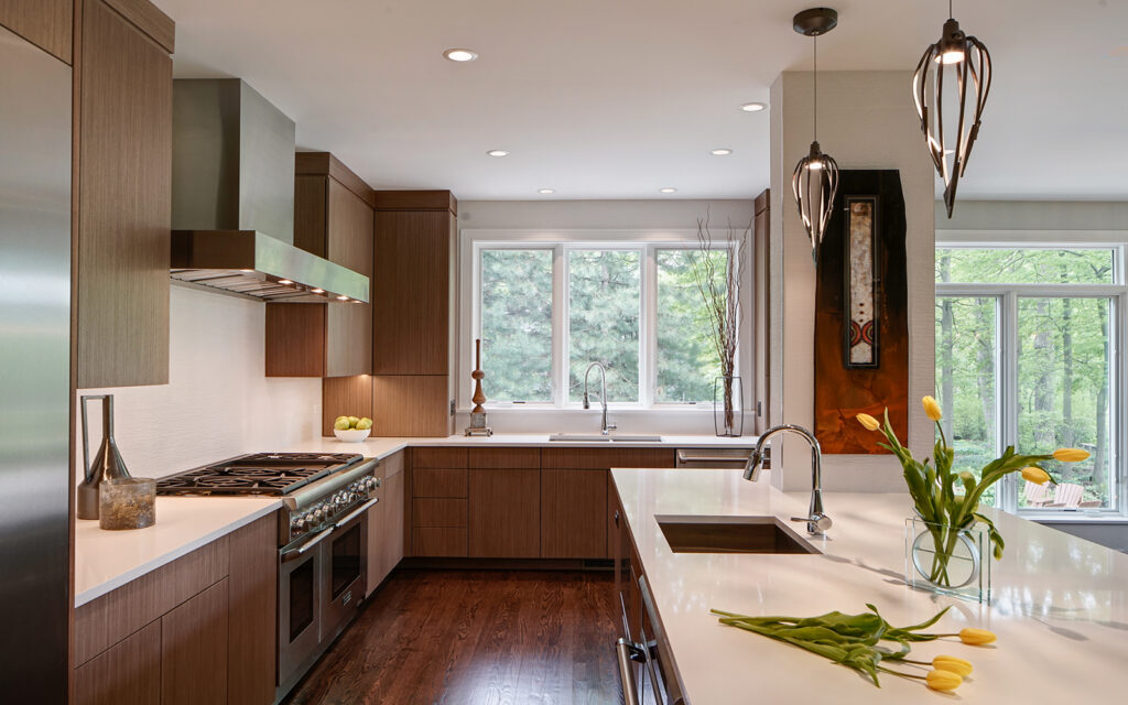 Open and Modern Kitchen Design - Drury Design