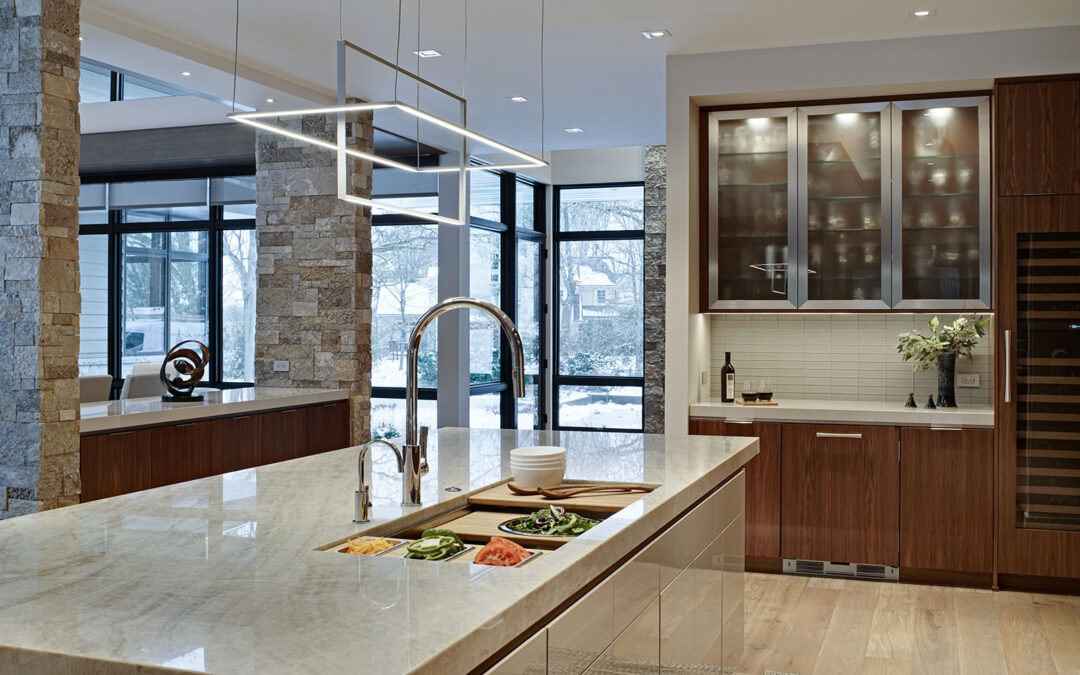 A Natural - West Suburban Kitchen Design - Drury Design