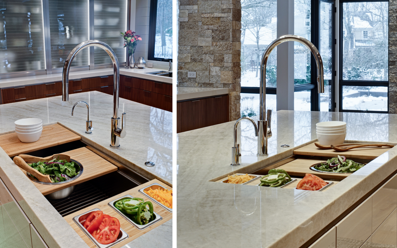 A Natural - West Suburban Kitchen Design - Drury Design