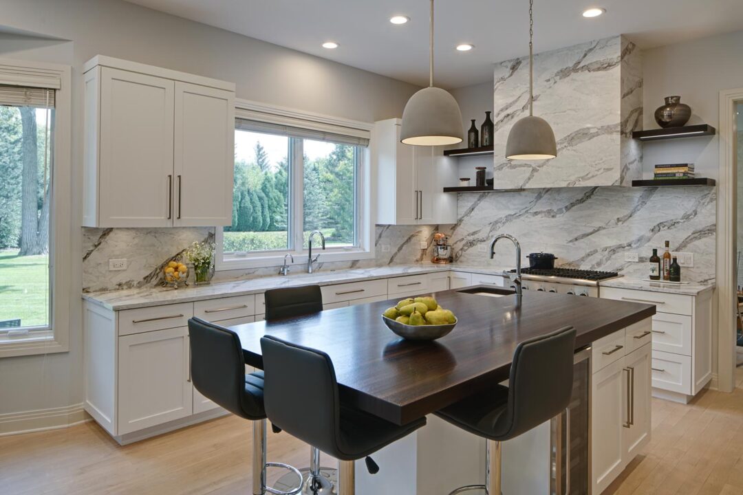 Bold Modern Kitchen - Highland Park, IL - Drury Design