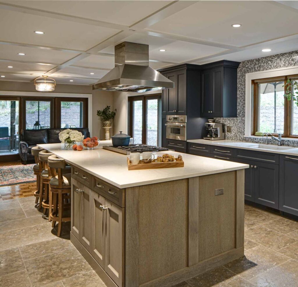 Dramatic Chef's Kitchen - Michigan City, IN - Drury Design
