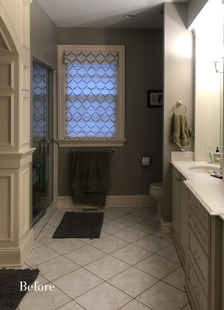 Classic Spa Primary Bathroom - Wheaton, IL - Drury Design