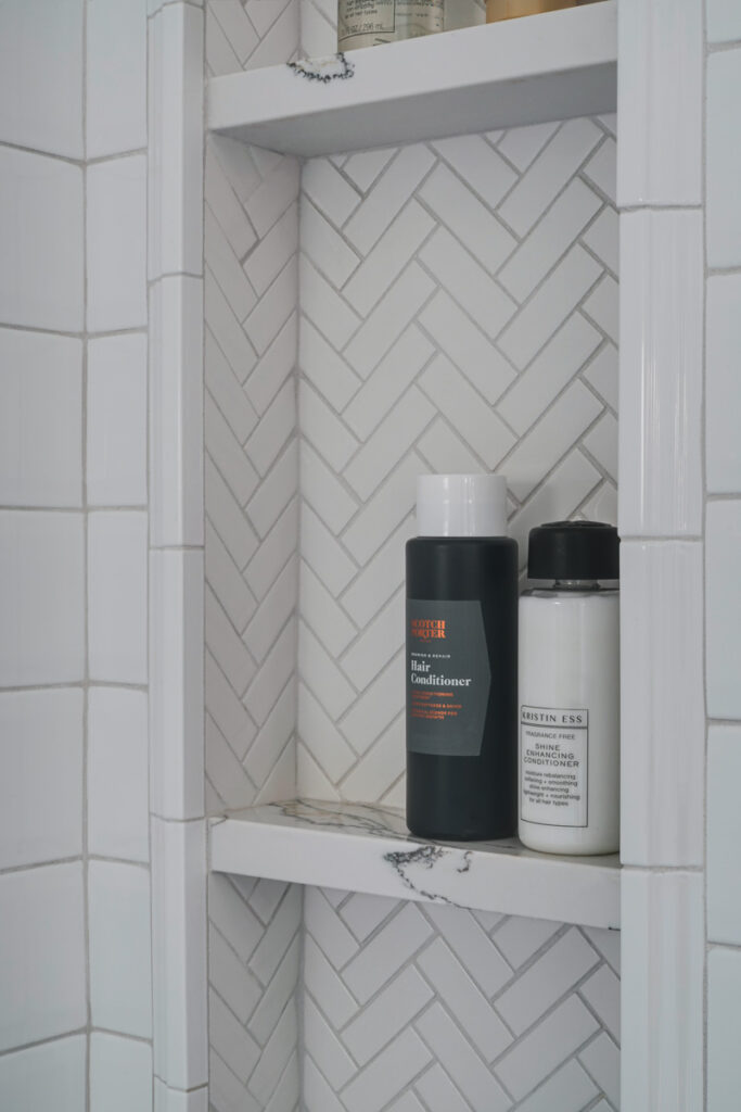 Classic Spa Primary Bathroom - Wheaton, IL - Drury Design