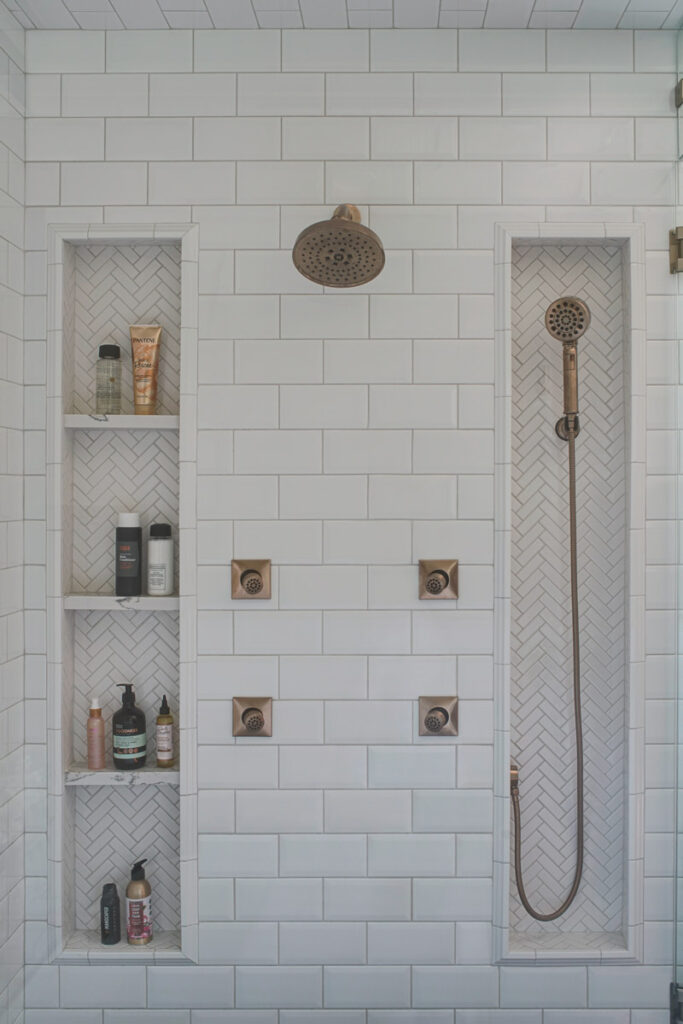 Classic Spa Primary Bathroom - Wheaton, IL - Drury Design