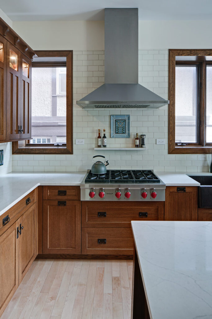 Chicago Arts and Crafts Kitchen - Drury Design