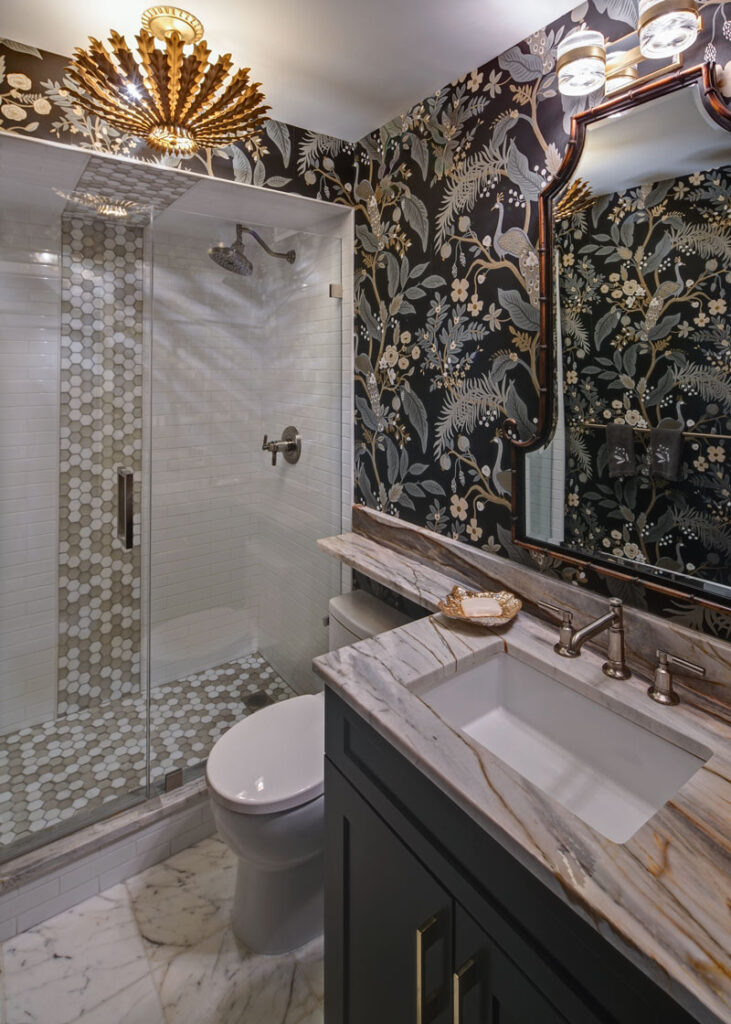 Lake Shore Drive Secondary Bath - Chicago, IL - Drury Design
