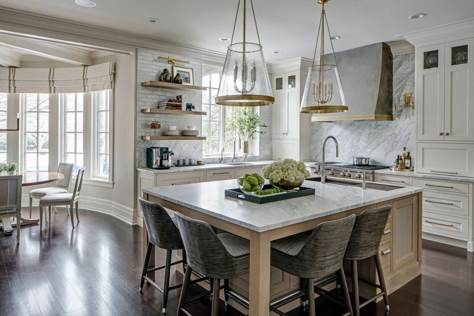 Timeless Elegant Kitchen - Naperville, IL - Drury Design