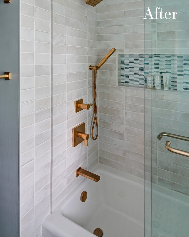 Kid-Friendly Hall Bathroom Design - Glen Ellyn, IL - Drury Design