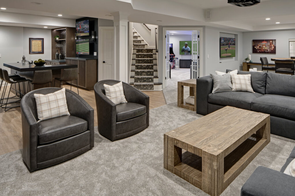 Ultimate Basement Remodel - Wheaton, IL - Drury Design