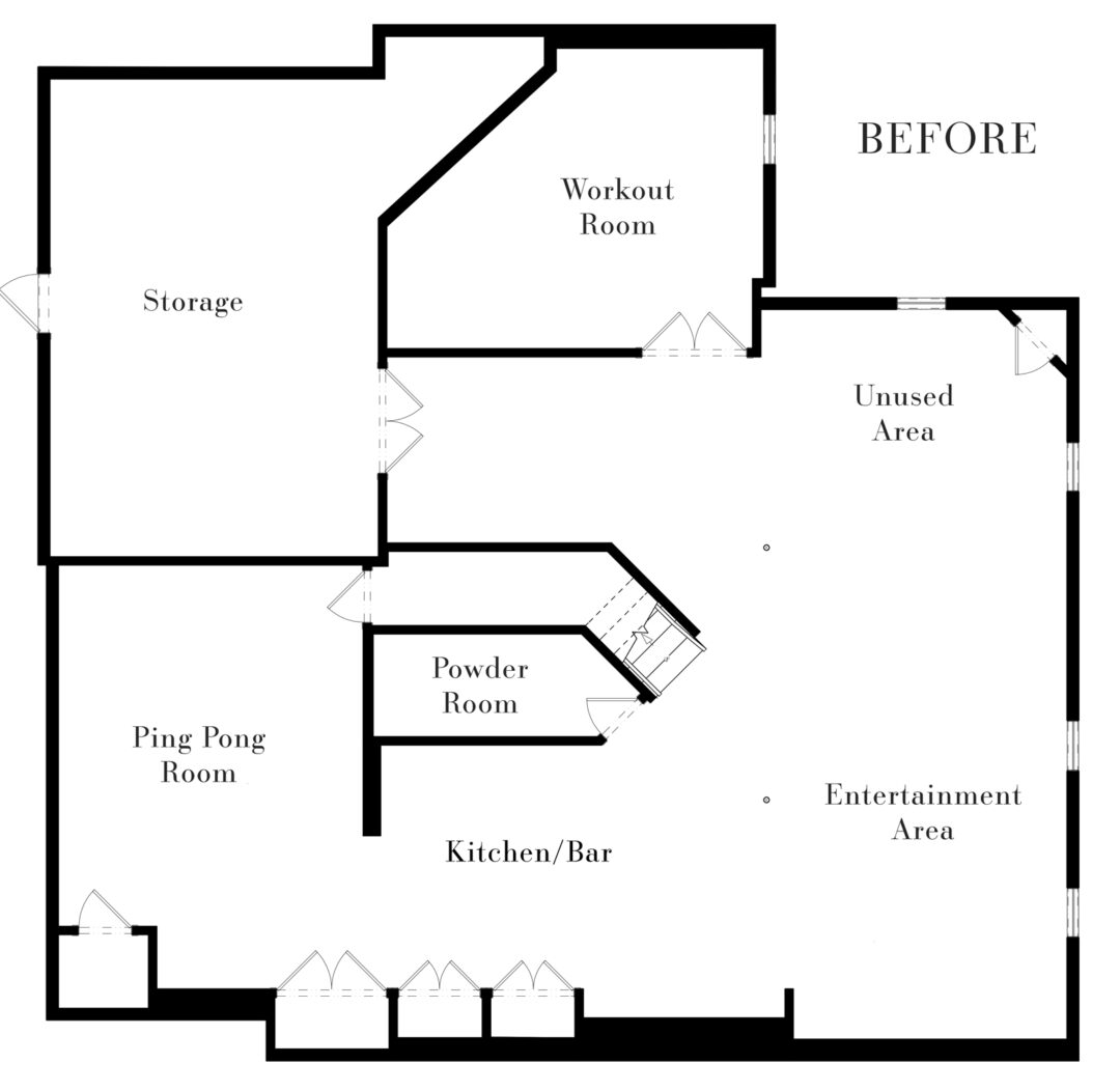 Ultimate Basement Remodel - Wheaton, IL - Drury Design